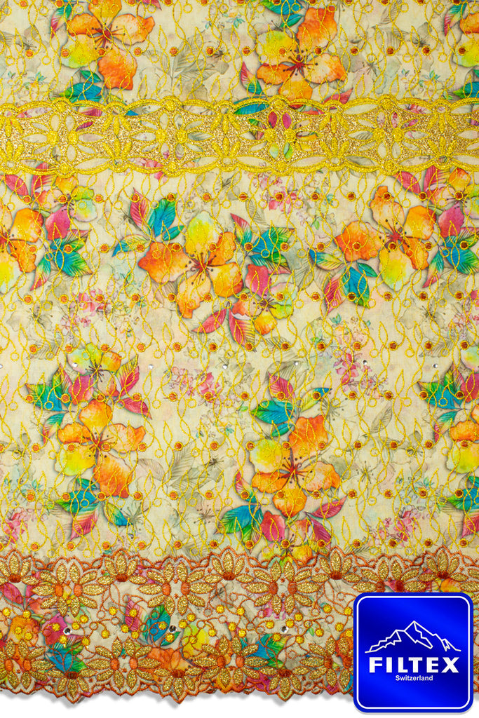 Julius Holland Embellished Lace - JHL001 - B – Hilton Textiles - London