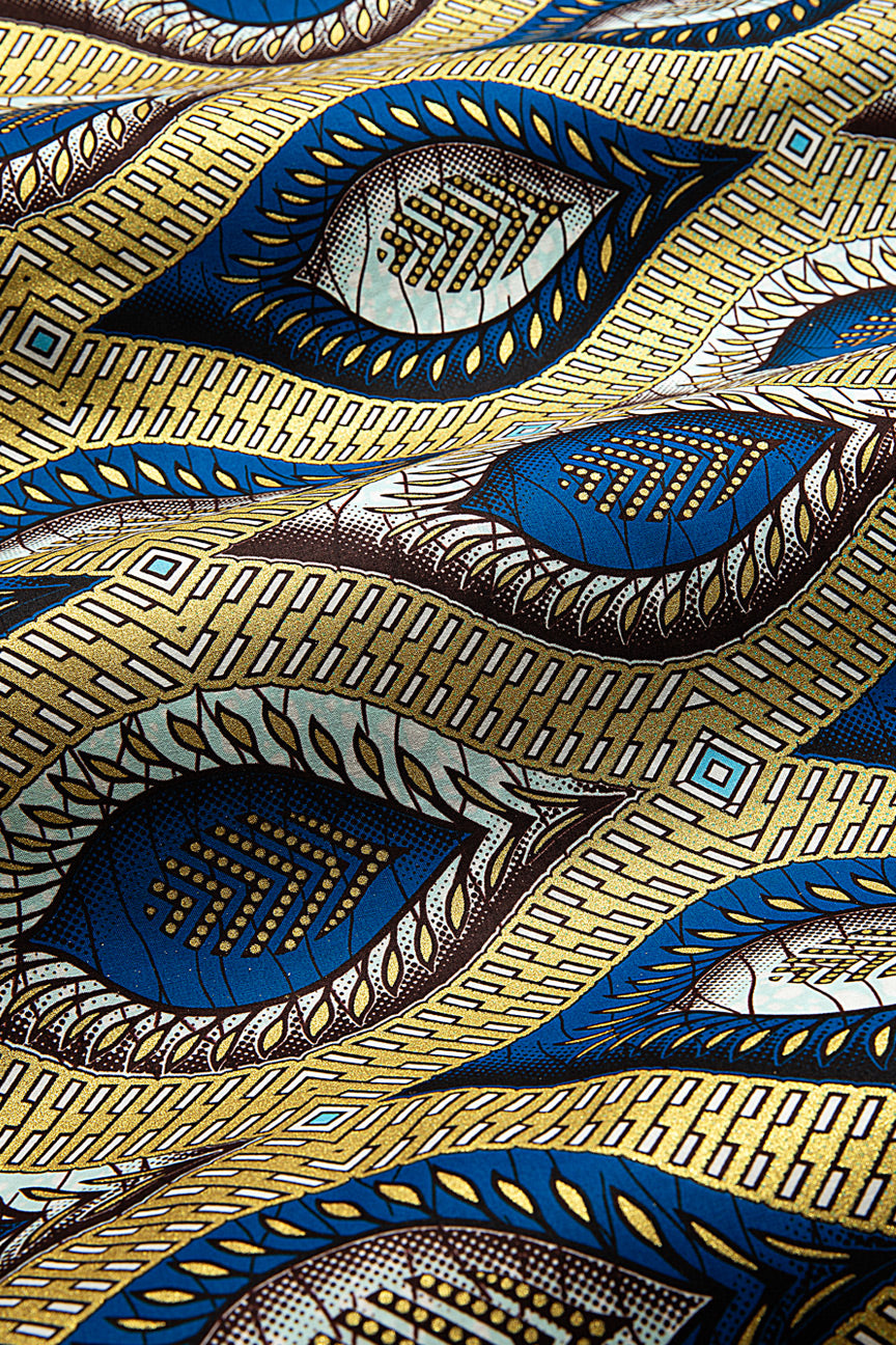 Julius Holland Wax Gold - JHG823 – Hilton Textiles - London