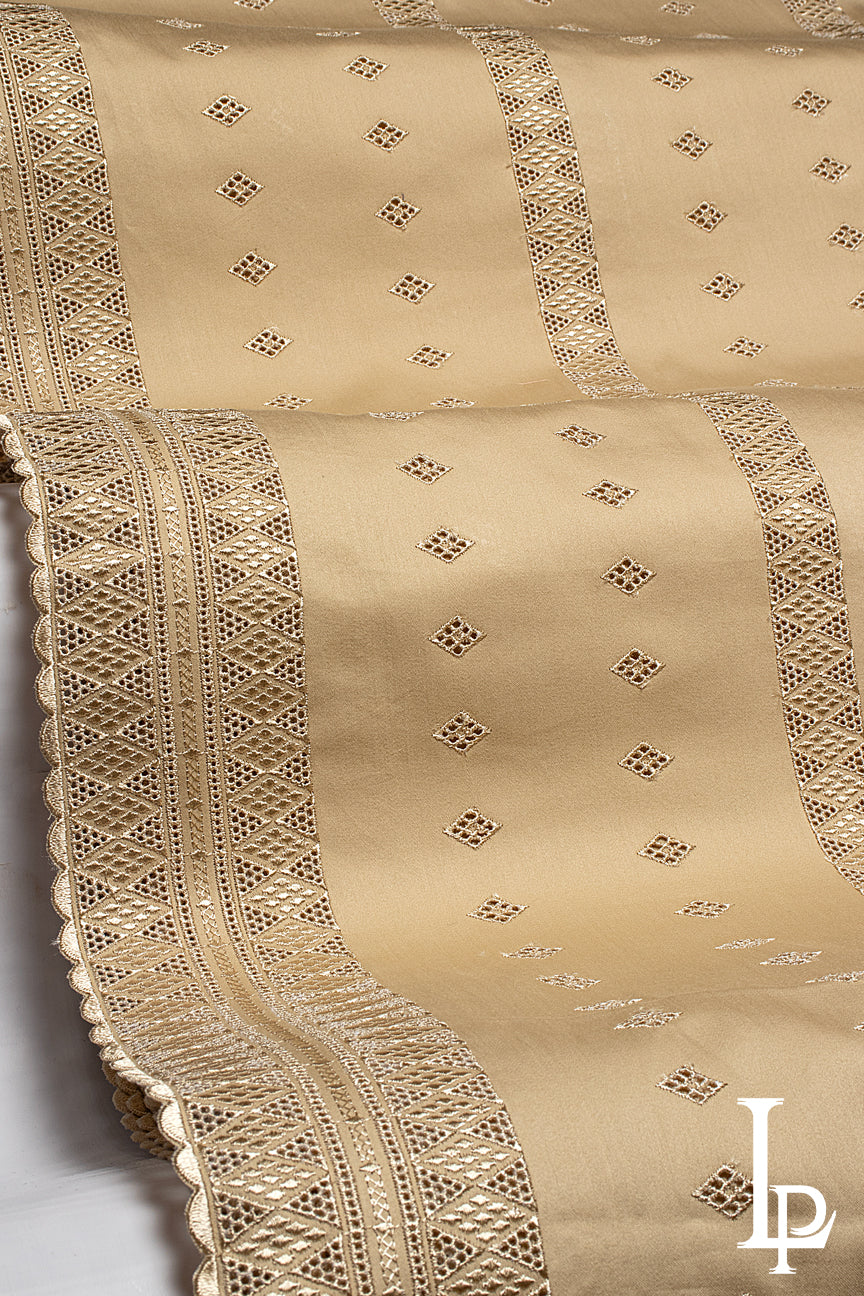 High Quality Polish Lace - HPL127 - Beige – Hilton Textiles - London