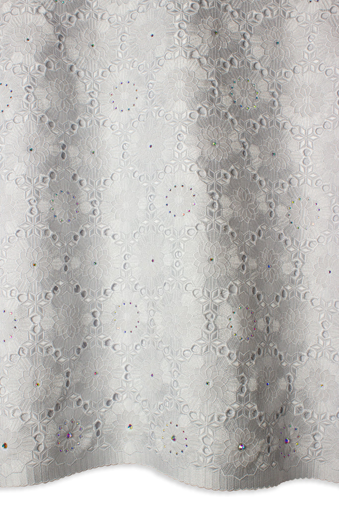 Celebrant Swiss Voile Lace - SWC095 - White – Hilton Textiles - London