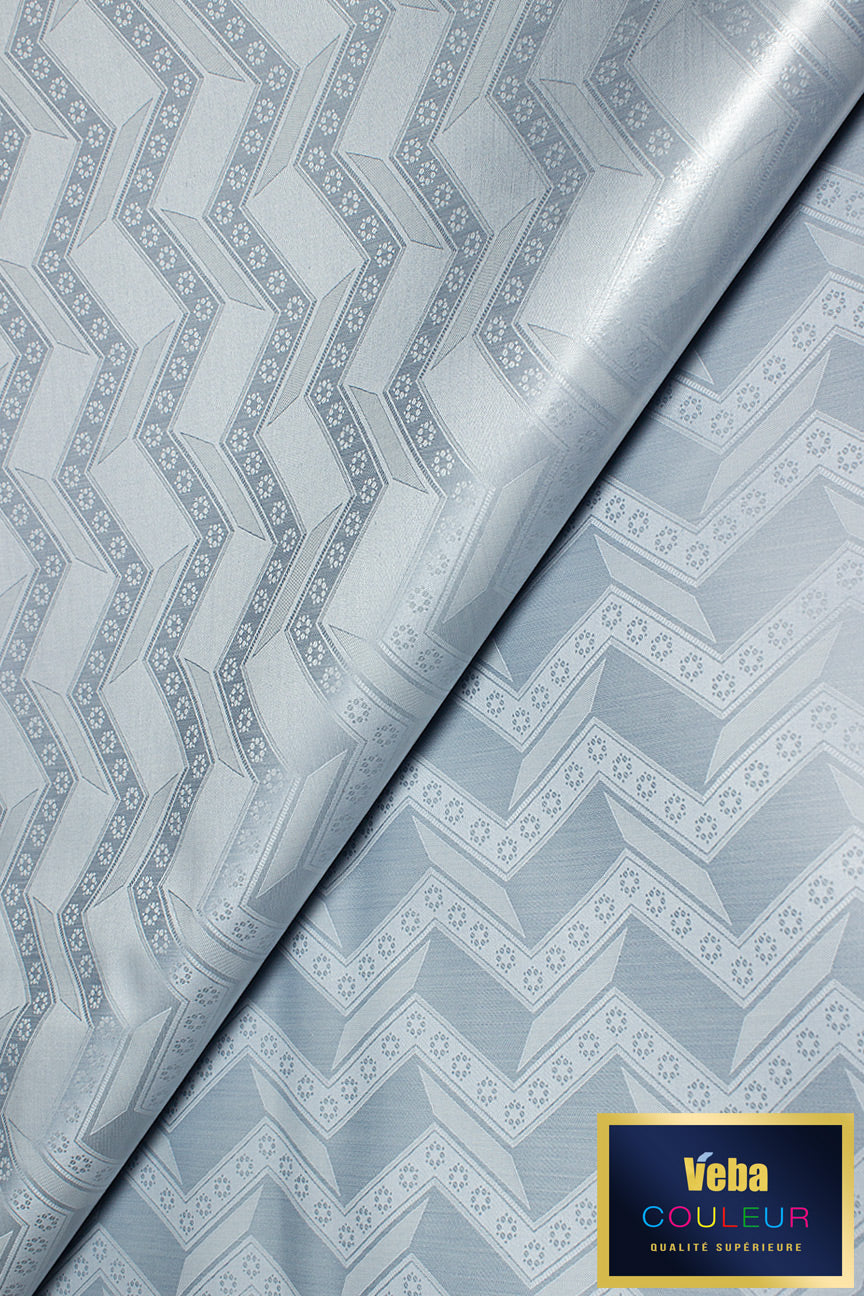 Veba Couleur Bazin Brocade VC0349 - Steel Blue Free Shipping - Hilton ...