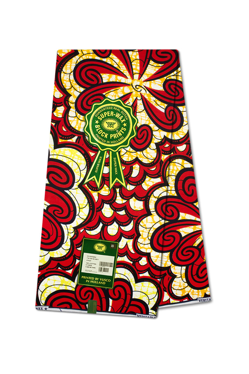 Vlisco Super Wax - VSW3881 – Hilton Textiles - London